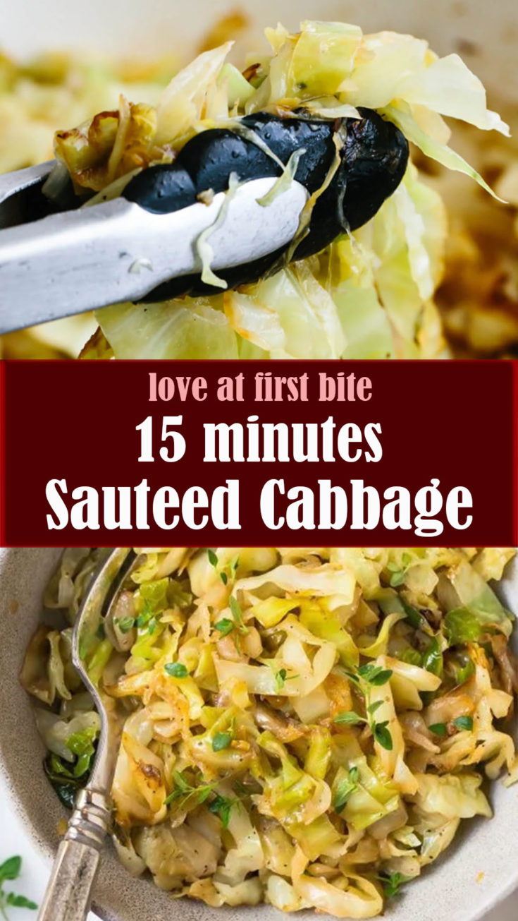 15 minutes Sauteed Cabbage – Reserveamana