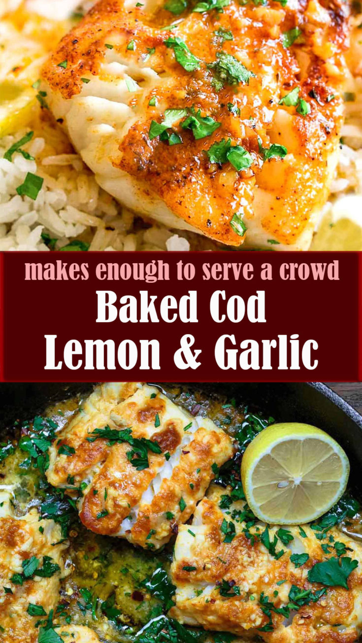 Easy Baked Cod Recipe with Lemon and Garlic – Reserveamana