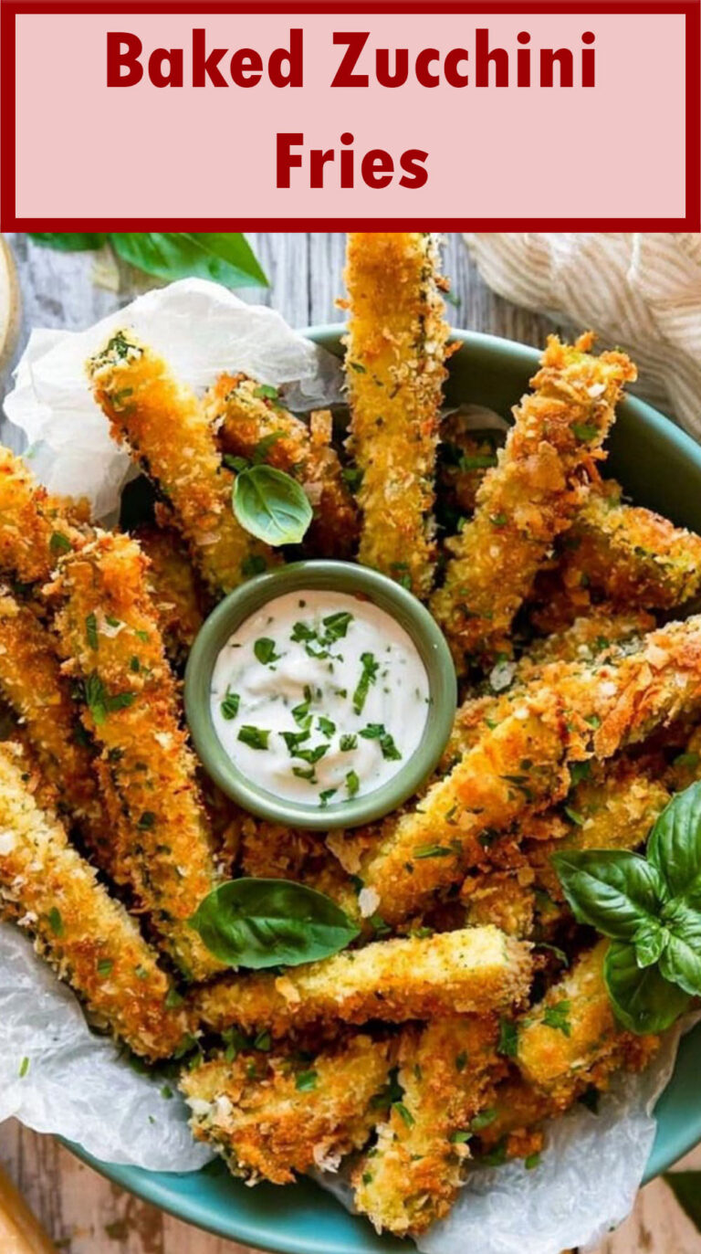 Baked Zucchini Fries – Reserveamana