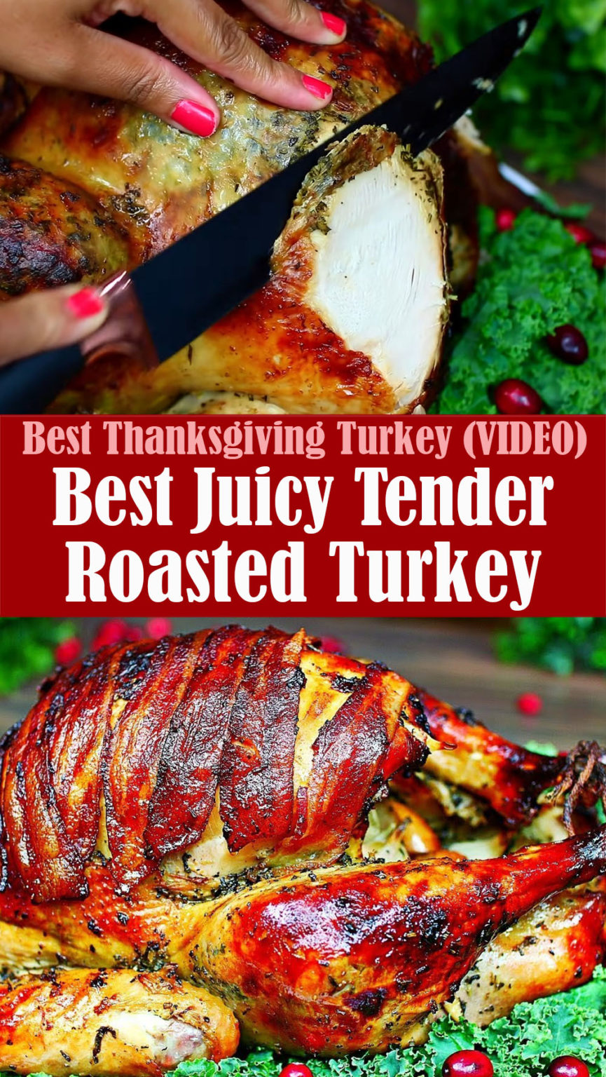 Best Juicy Tender Roasted Turkey Recipe with VIDEO – Reserveamana