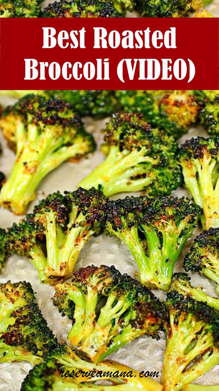 Best Roasted Broccoli Recipe with VIDEO – Reserveamana