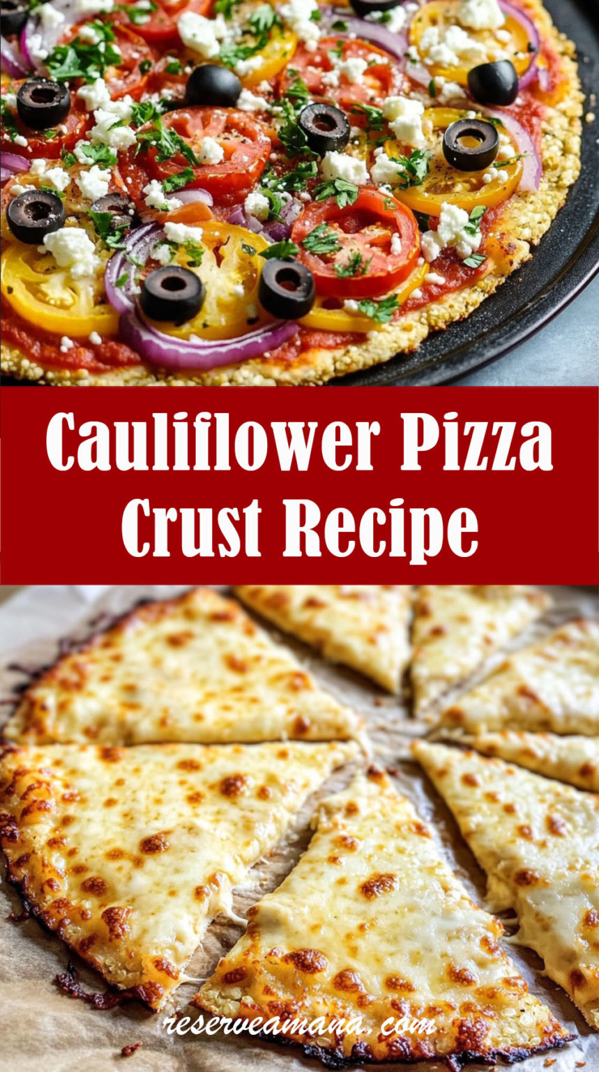 Cauliflower Pizza Crust – Reserveamana