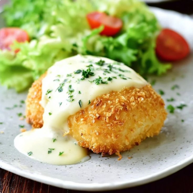 Chicken Pillows with Creamy Parmesan Sauce – Reserveamana