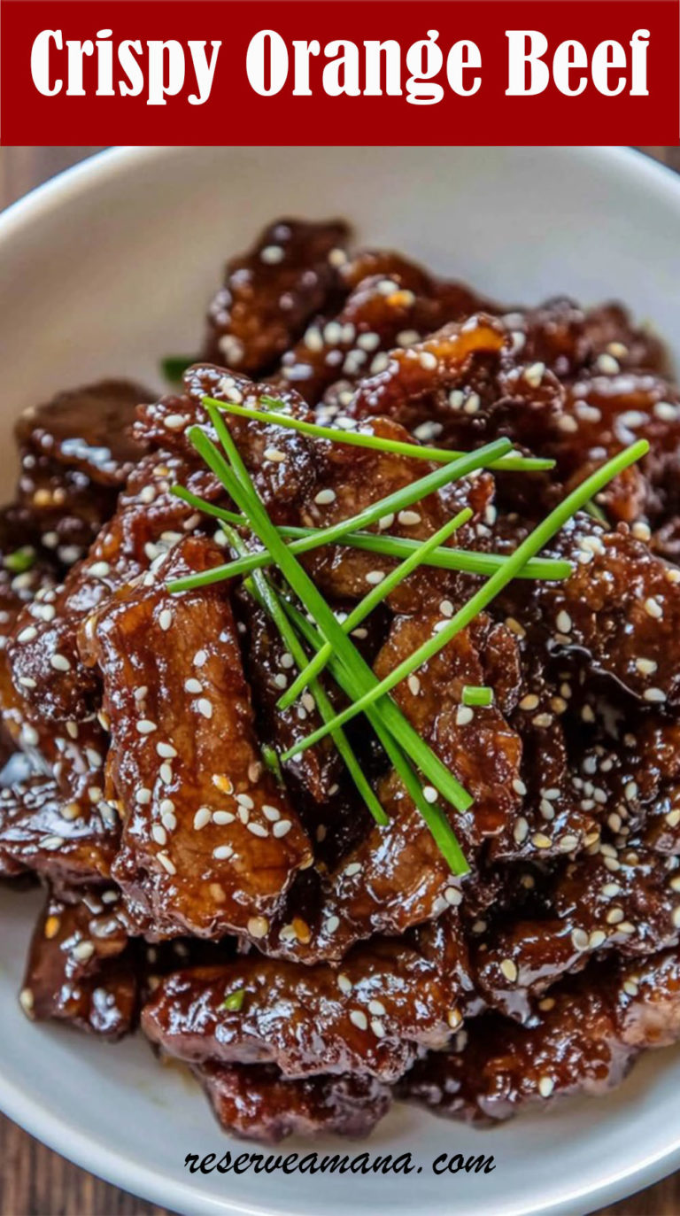 Crispy Orange Beef – Reserveamana