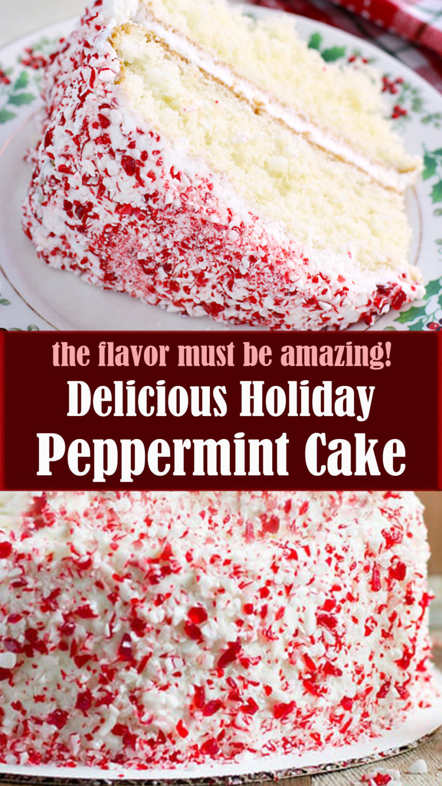 Delicious Holiday Peppermint Cake – Reserveamana