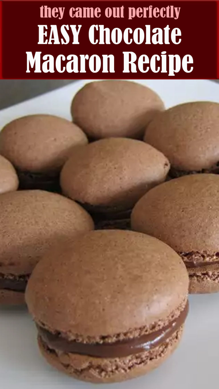 EASY Chocolate Macaron Recipe – Reserveamana