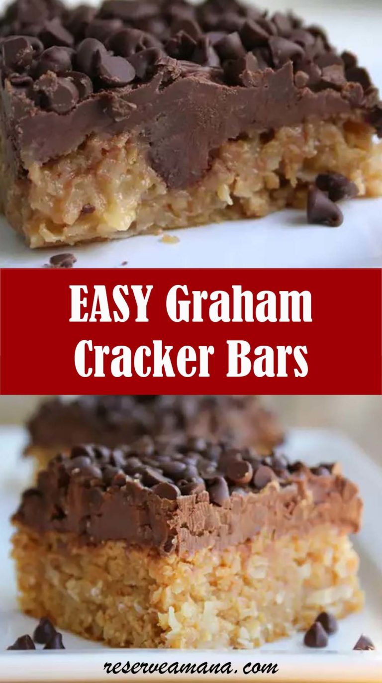 EASY Graham Cracker Bars – Reserveamana
