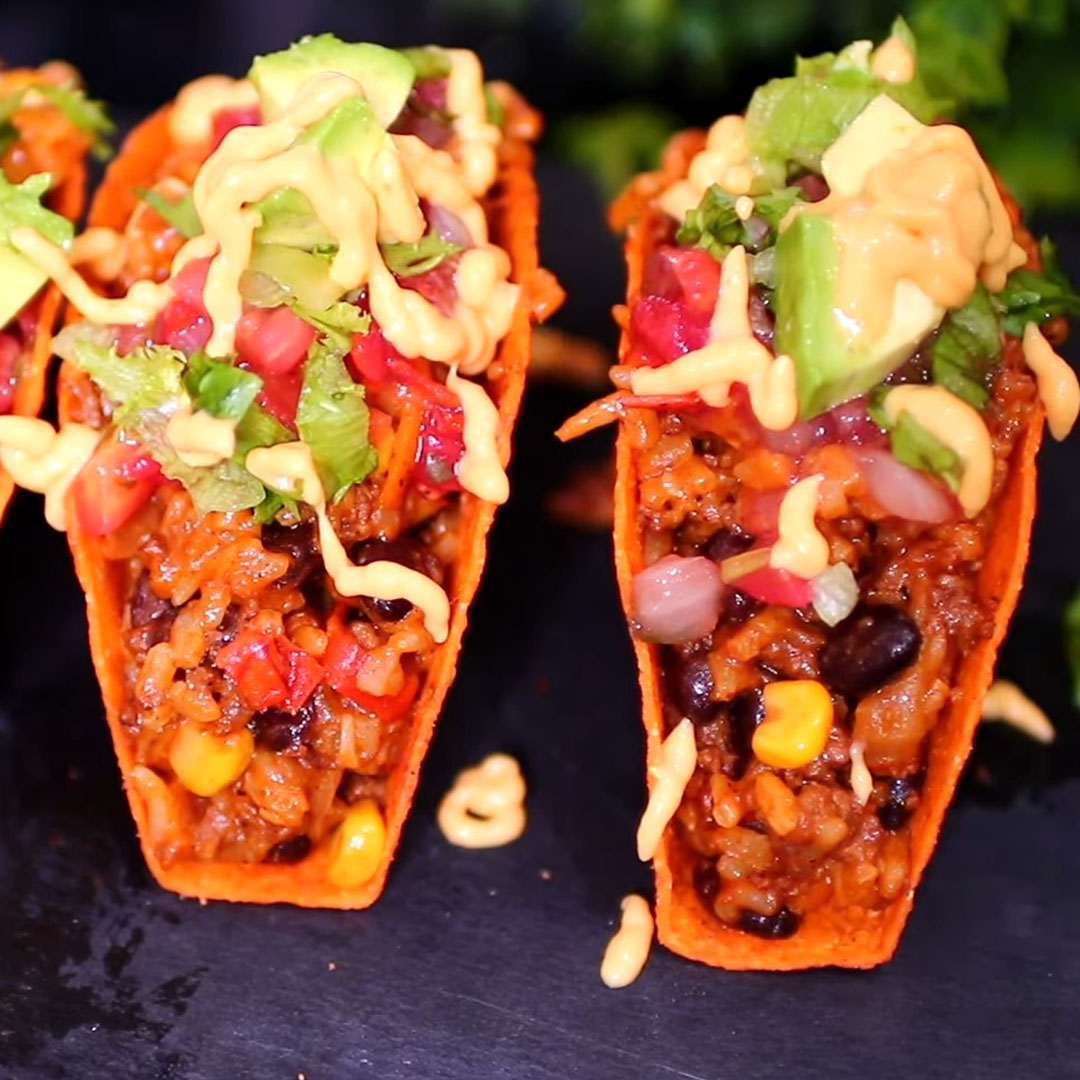 Easy Beef and Rice Tacos Recipe with VIDEO – Reserveamana