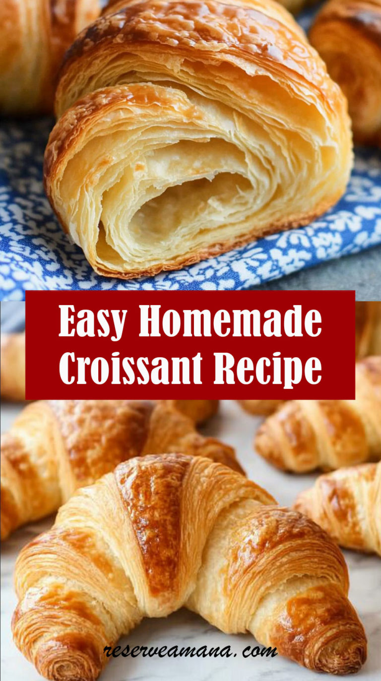 Easy Homemade Croissant Recipe – Reserveamana