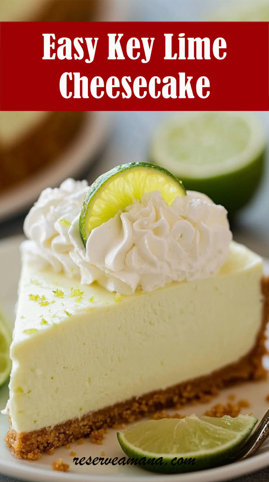 Easy Key Lime Cheesecake – Reserveamana
