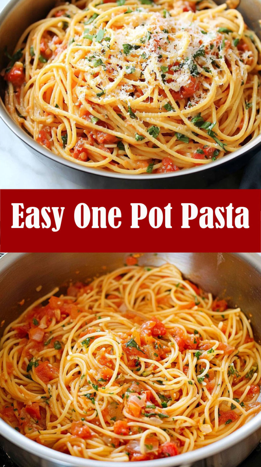 Easy One Pot Pasta Recipe – Reserveamana