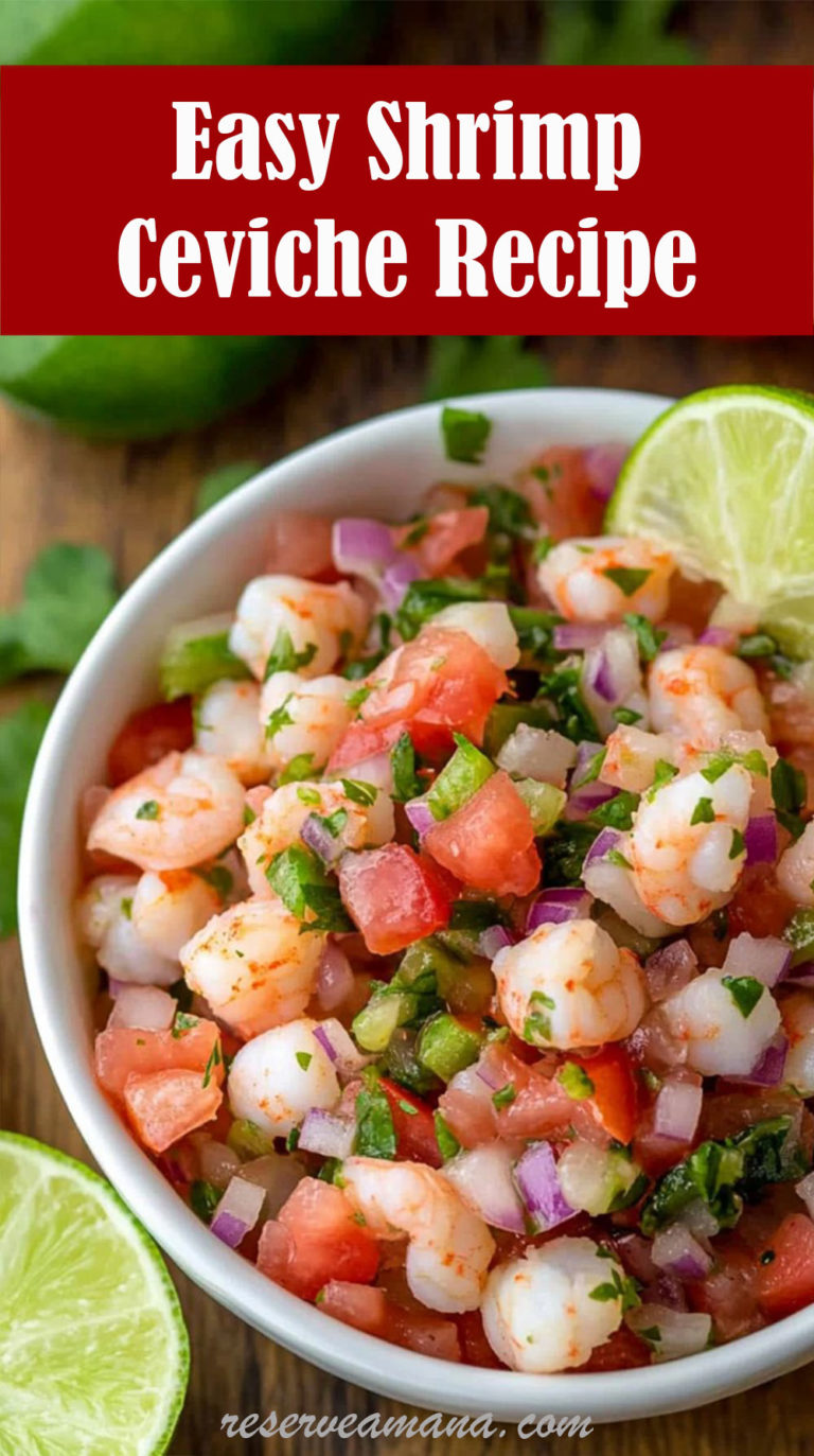 Easy Shrimp Ceviche Recipe – Reserveamana
