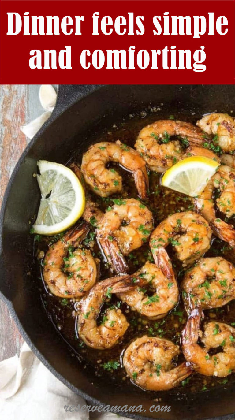 Garlic Butter Sauteed Shrimp – Reserveamana