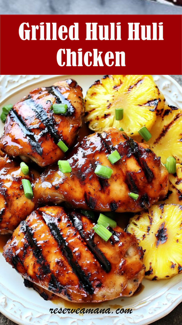 Grilled Huli Huli Chicken – Reserveamana