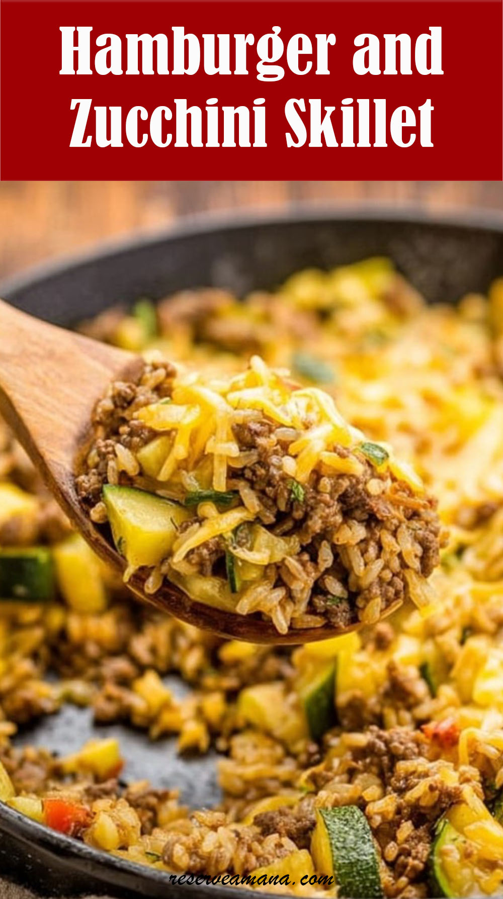 Hamburger and Zucchini Skillet – Reserveamana