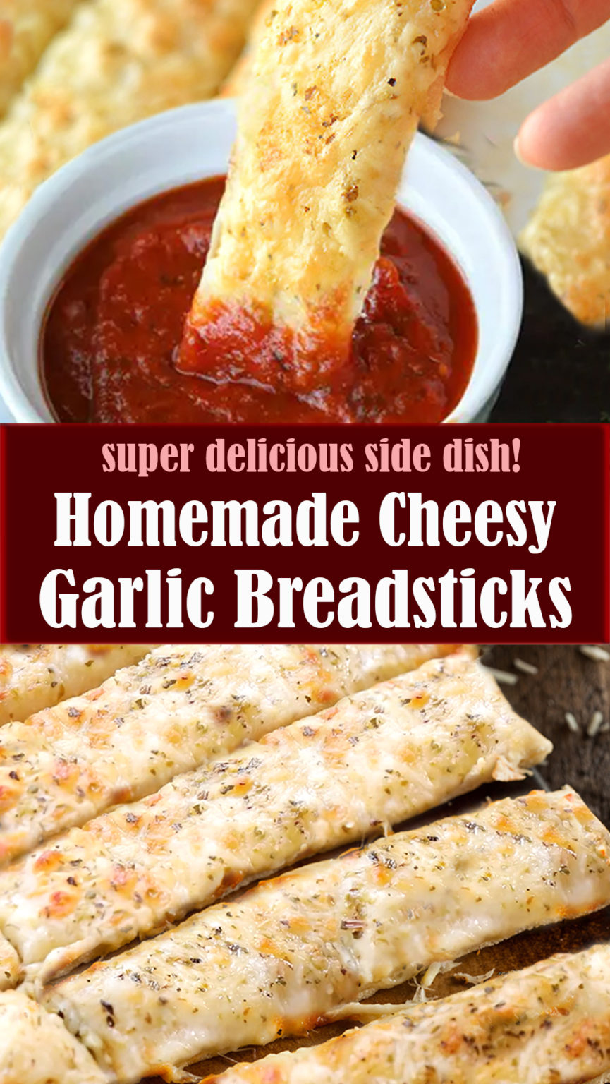 Homemade Cheesy Garlic Breadsticks – Reserveamana