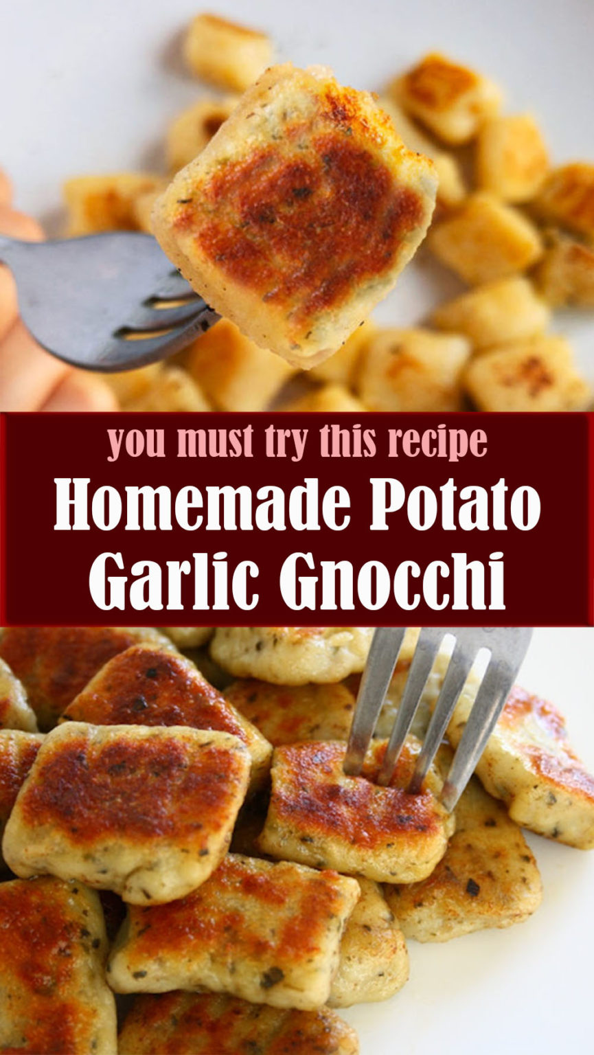 Homemade Potato Garlic Gnocchi – Reserveamana