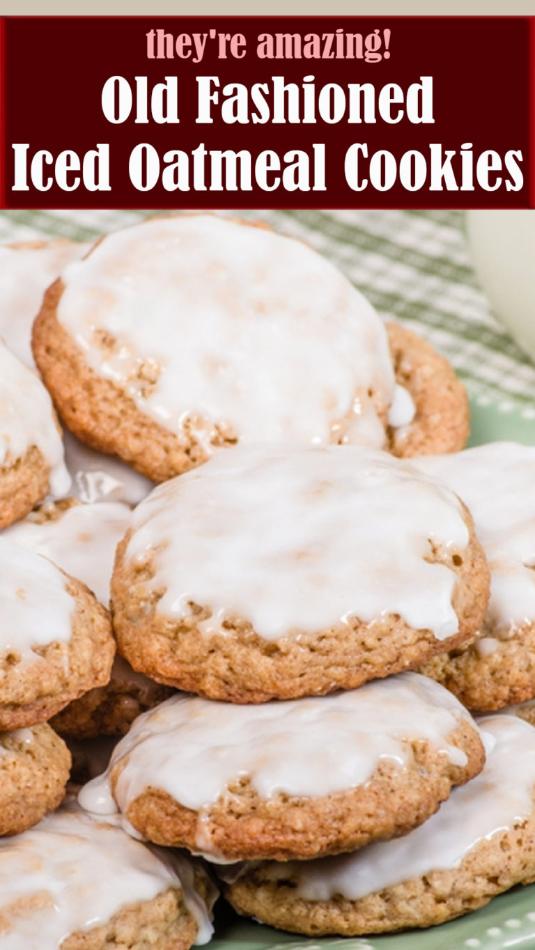 Old Fashioned Iced Oatmeal Cookies – Reserveamana