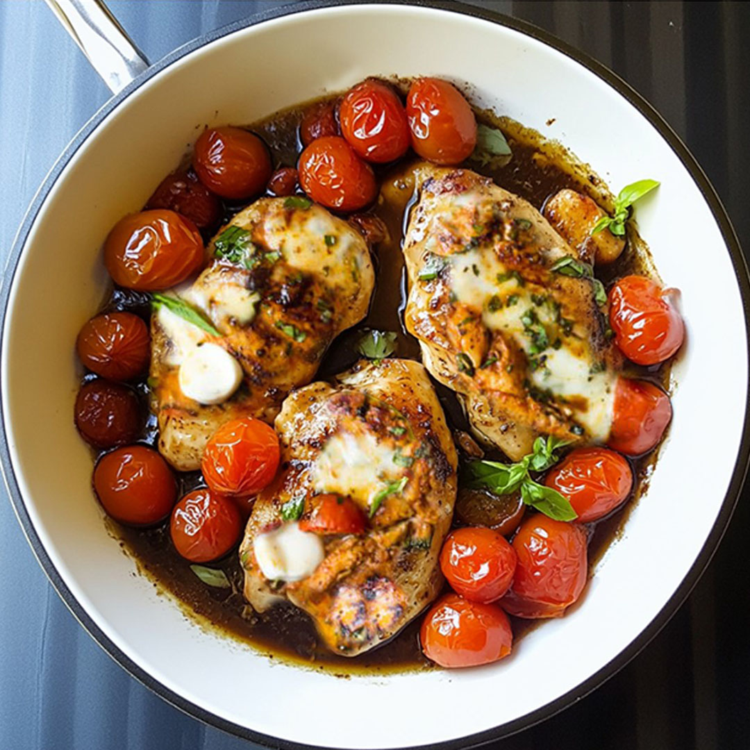 One Pan Balsamic Chicken – Reserveamana
