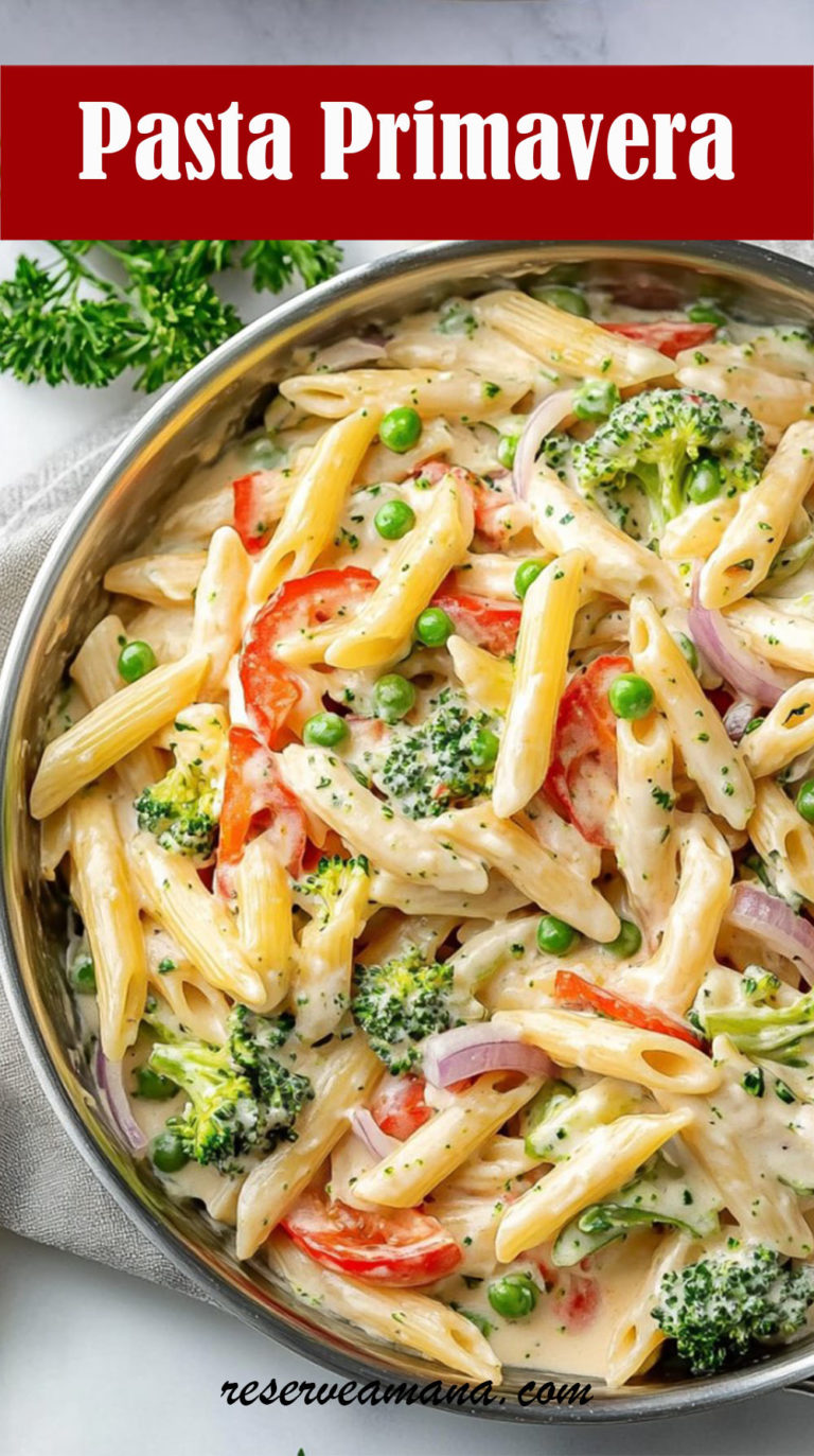 Pasta Primavera – Reserveamana