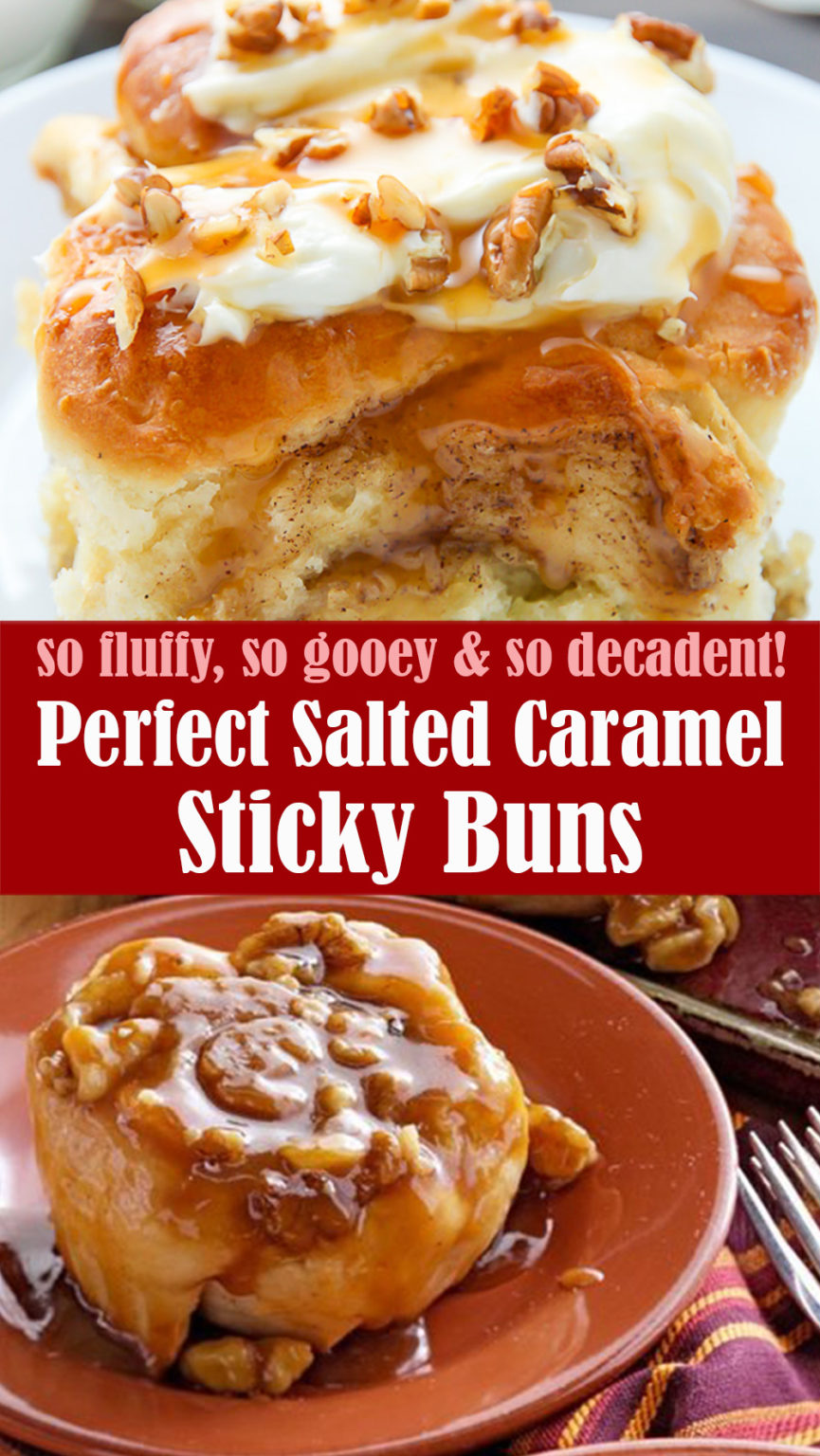 Salted Caramel Sticky Buns – Reserveamana
