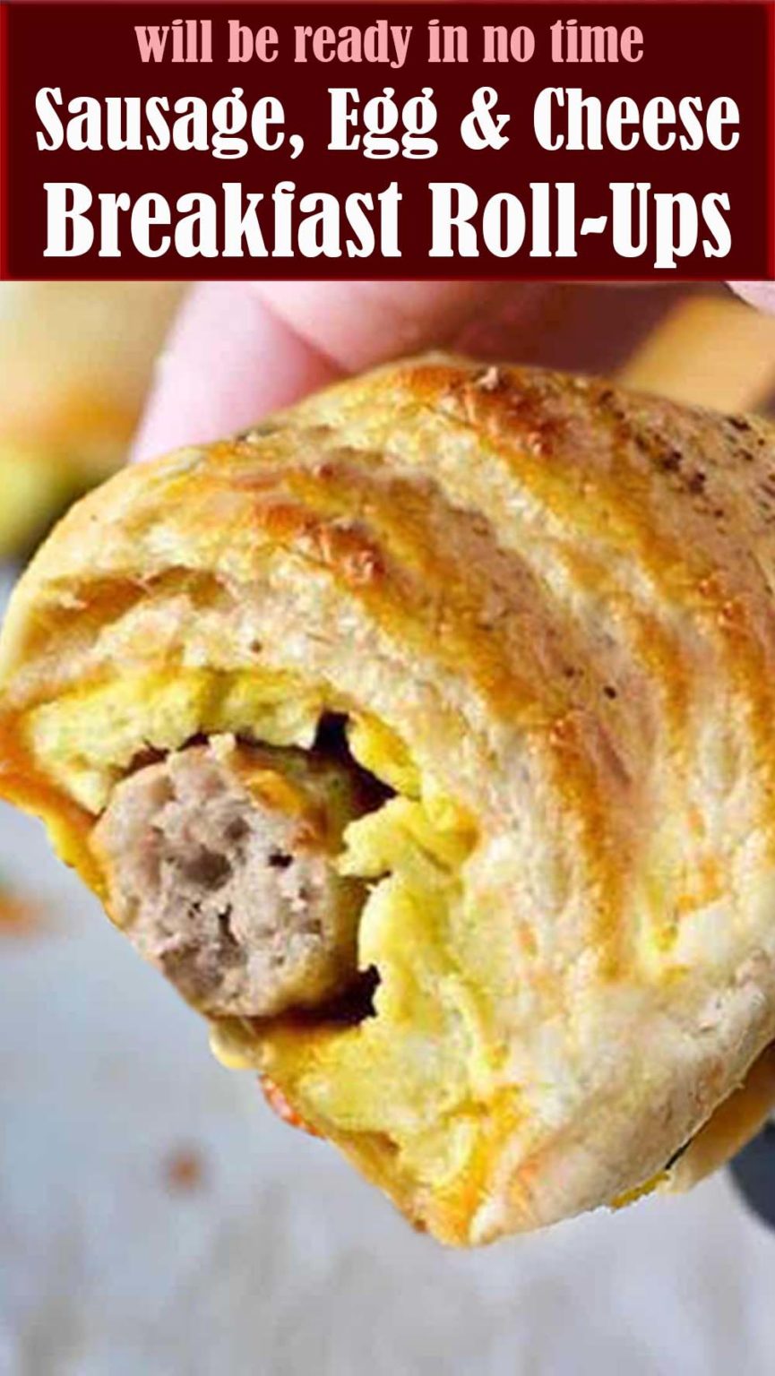 Sausage, Egg and Cheese Breakfast Roll-Ups – Reserveamana