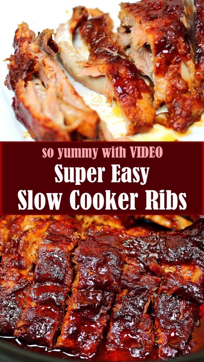 Super Easy Slow Cooker Ribs with VIDEO – Reserveamana
