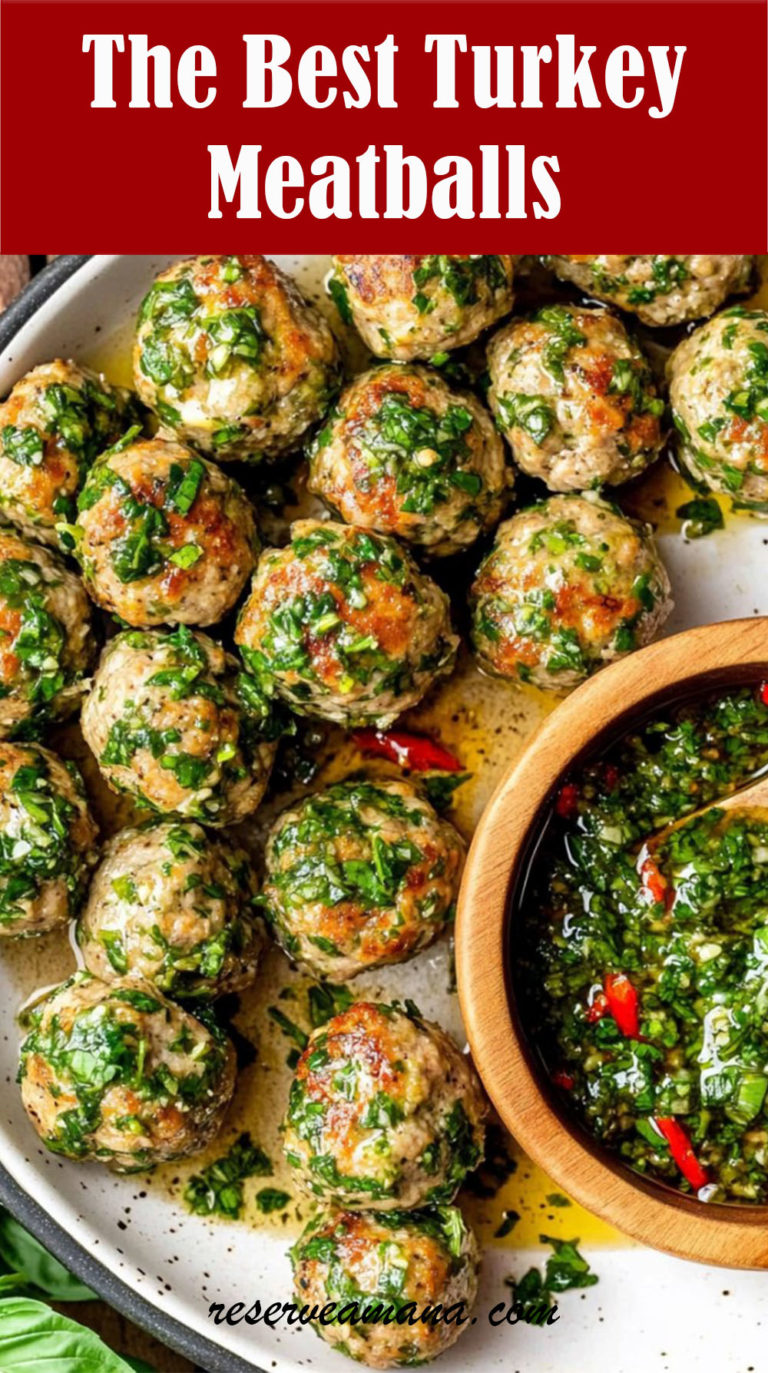 The Best Turkey Meatballs – Reserveamana